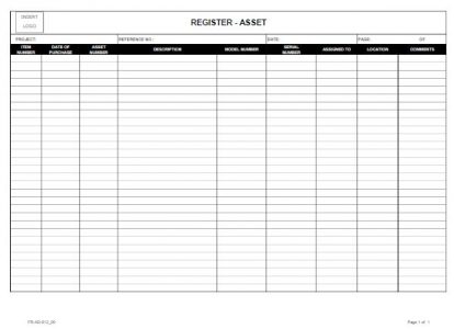 Register - Vehicle - Workplace Health and Safety | Inspections ...