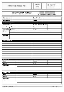 Template - Archive Record - Workplace Health and Safety | Inspections ...