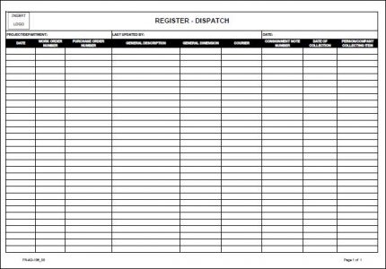 Register - Dispatch - Workplace Health and Safety | Inspections ...