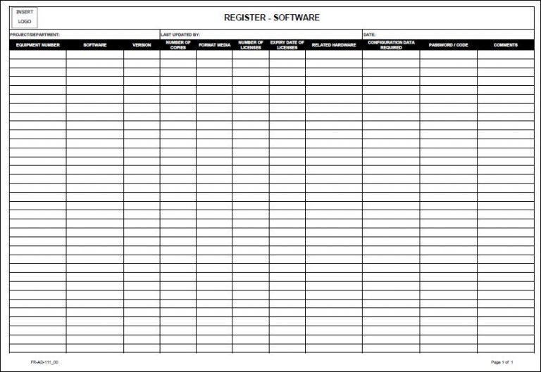 Register - Software - Workplace Health and Safety | Inspections ...