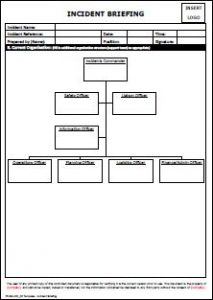 Template - Incident Briefing - Workplace Health and Safety ...
