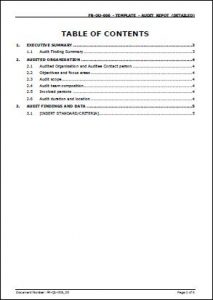 Template - Audit Report (Detailed) - Workplace Health and Safety ...