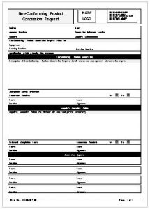 Template - Non-Conforming Product Concession Request - Workplace Health ...