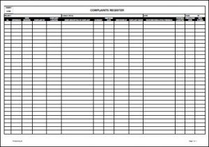Register - Complaints - Workplace Health and Safety | Inspections ...