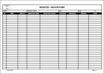 Register - Anchor Point - Workplace Health and Safety | Inspections ...