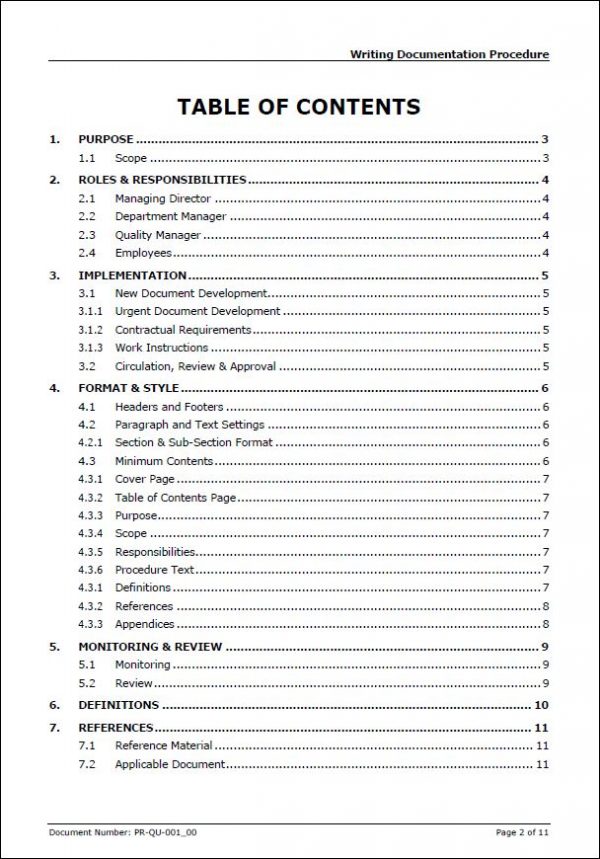 Procedure - Writing Documentation - Workplace Health and Safety ...