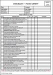 Checklist - Food Safety (Detailed) - Workplace Health and Safety ...
