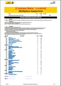 Template - Safety Alert - Workplace Health and Safety | Inspections ...