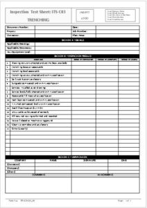 Inspection Test Sheet - ITS-C03 Trenching - Workplace Health and Safety ...