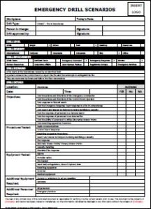 Emergency Drill Scenario - Fire in Warehouse - Workplace Health and ...