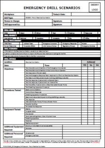 Emergency Drill Scenario - Fire in Electrical Sub Station - Workplace ...