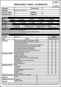 Emergency Drill Scenario - Fire in Battery Room - Workplace Health and ...