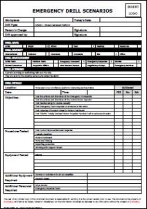 Emergency Drill Scenario - Person Overboard Platform - Workplace Health ...