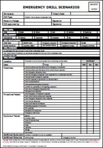 Emergency Drill Scenario - Fire at Steam Condensate Tank - Workplace ...