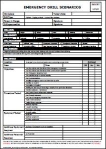 Emergency Drill Scenario - Process Plant Stairway - Workplace Health ...