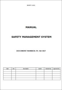 Manual - Safety Management System - Workplace Health and Safety ...