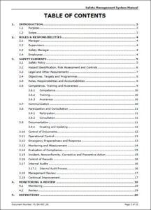 Manual - Safety Management System - Workplace Health and Safety ...